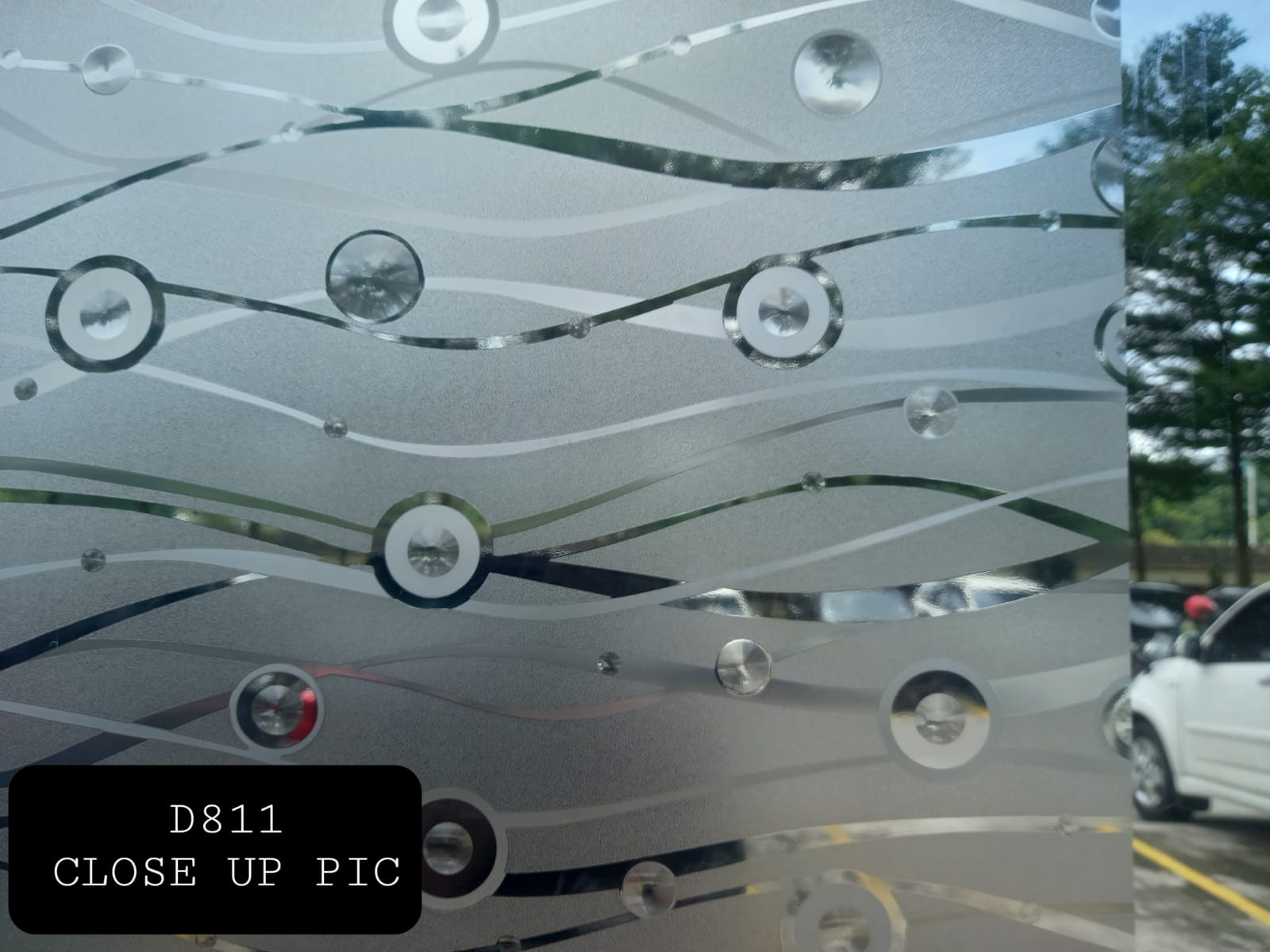 Sticker Sandblast Motif | Stiker kaca film | Harga Murah